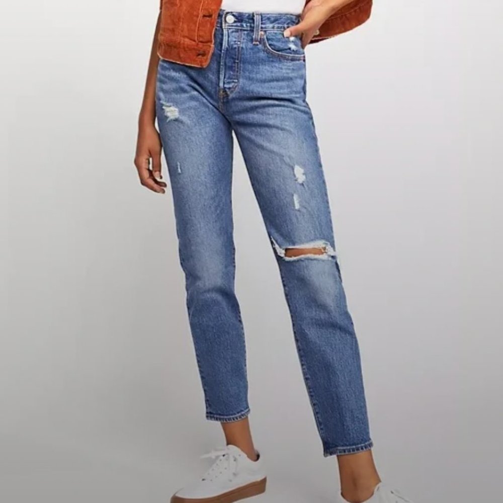 Levi's Wedgie Icon Fit Jeans In Higher Love - Gem